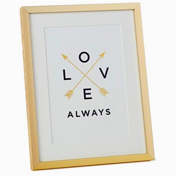 Hallmark | Art | Nwt Gold White And Black Hallmark Love Always Picture ...